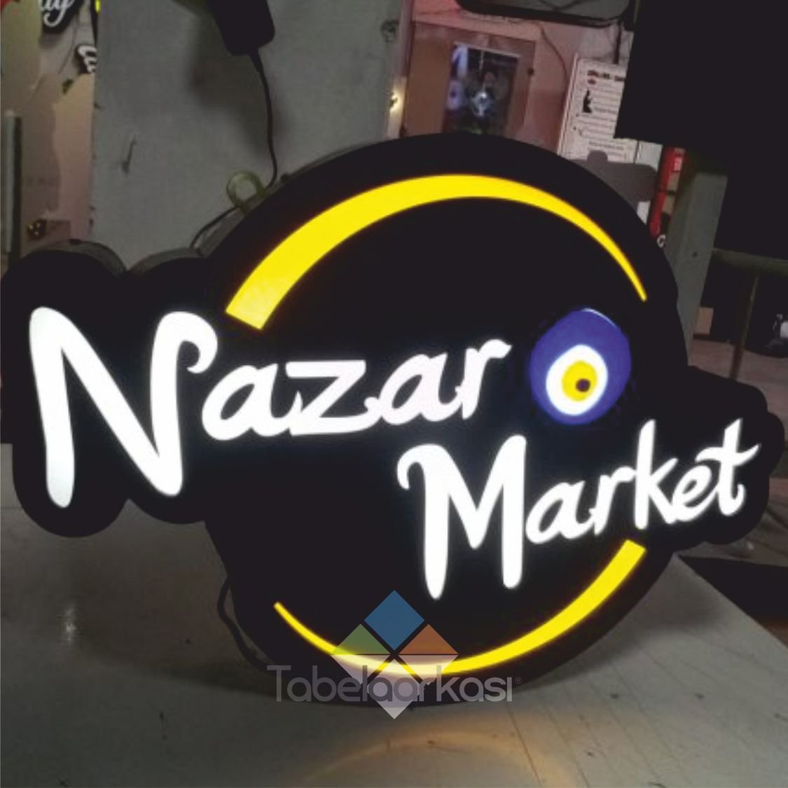 3D Led Tabela - Tabela Arkası 0532 2767281